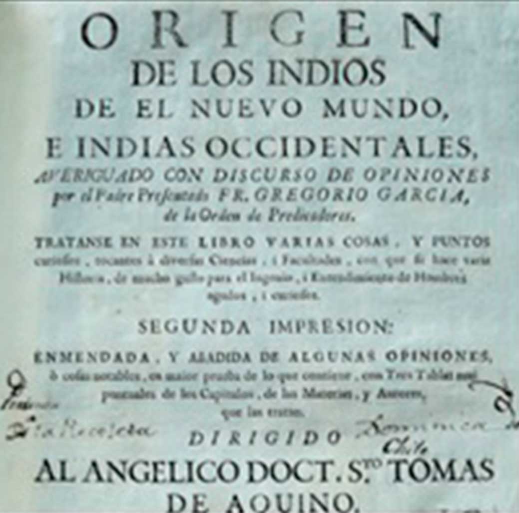 PERSONAJES Y LUGARES: fray Gregorio García